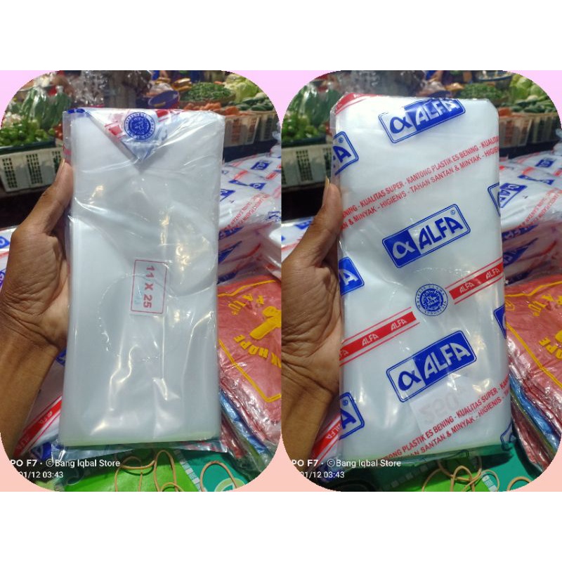 Jual KANTONG PLASTIK PE MERK ALFA | Shopee Indonesia