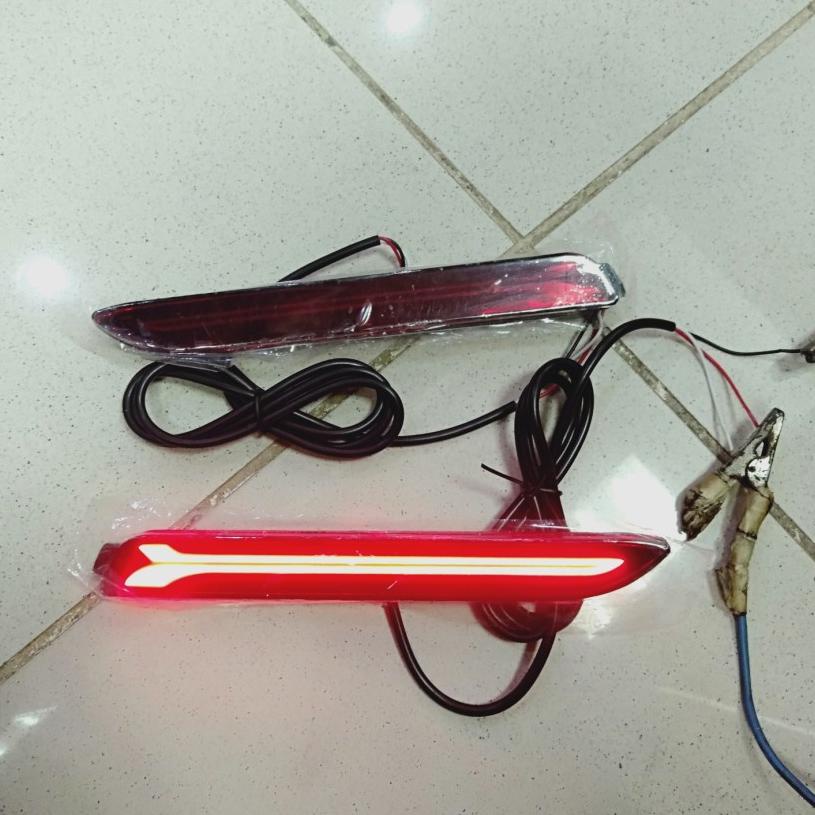 Jual Depan1 Lampu Reflektor Bumper Mata Kucing Cahaya Belakang Mobil ...