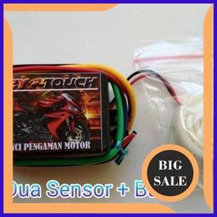 Jual onderdil alarm motor 2 sensor sentuh + sirine [not trust, ic lock ...
