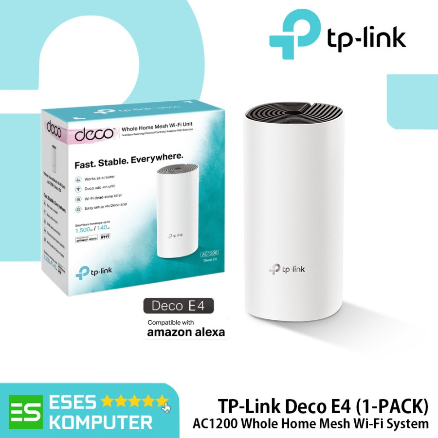 Jual TP-Link Deco E4 AC1200 Whole Home Mesh WiFi System | Shopee Indonesia