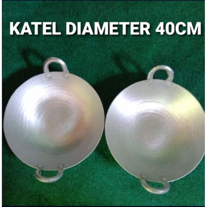 Jual KATEL DIAMETER 40cm WAJAN JUMBO WAJAN DIAMETER 40CM | Shopee Indonesia