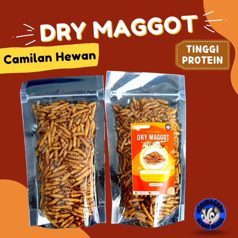 Jual Dry Maggot/maggot BSF Maggot Kering Protein Tinggi untuk Sugar ...