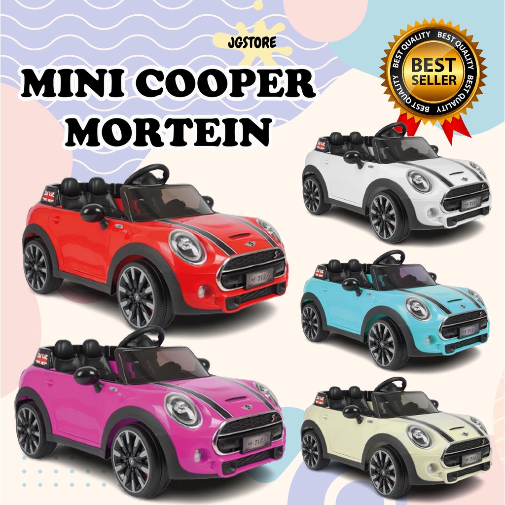 Jual Mobil Aki Anak PMB Mainan Model Mini Cooper M-7188 Remote Control ...