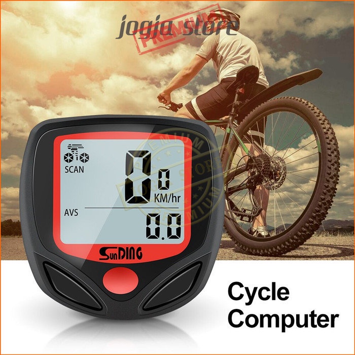 Jual Spedometer Odometer Sepeda MTB Road SunDING Speedometer Jarak ...