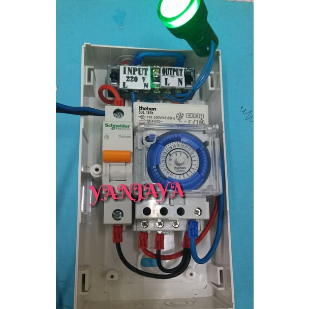 Jual Komponen Listrik Panel Timer Theben Sul181H/Panel Lampu Otomatis ...