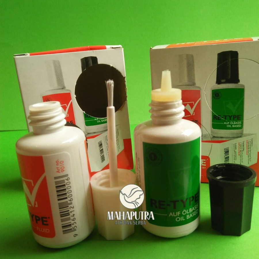 Jual Tipe Ex Kuas set /Tip ex cair Re-Type Correction Fluid | Shopee Indonesia