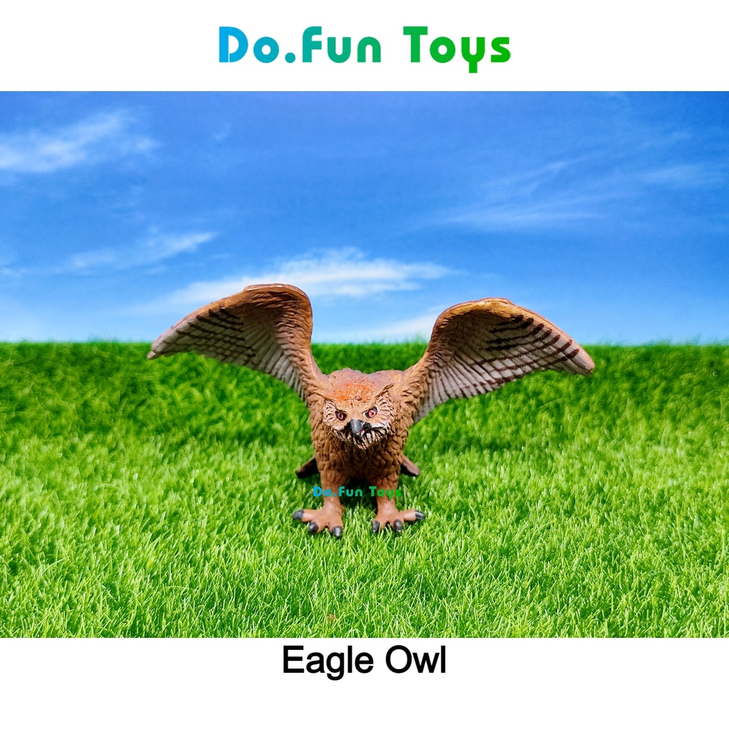 Jual Animal Figurine | EAGLE OWL / Mainan Miniatur Binatang Burung ...