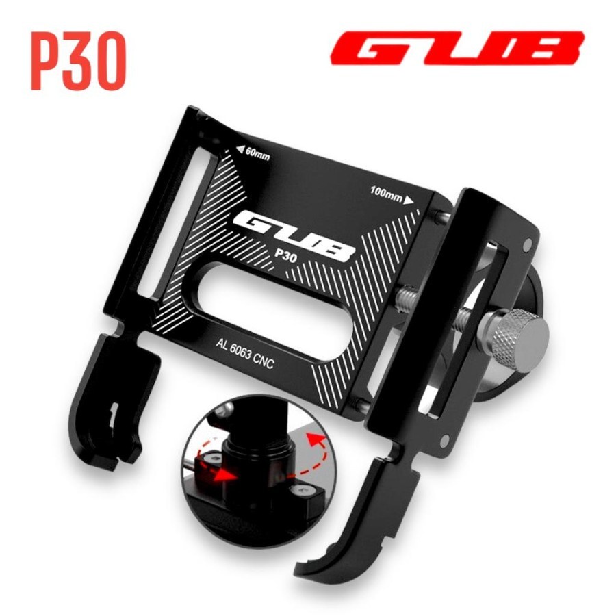Jual Trend-GUB P30 Original Phone Holder Hp Sepeda Motor Alumunium Alloy | Shopee Indonesia