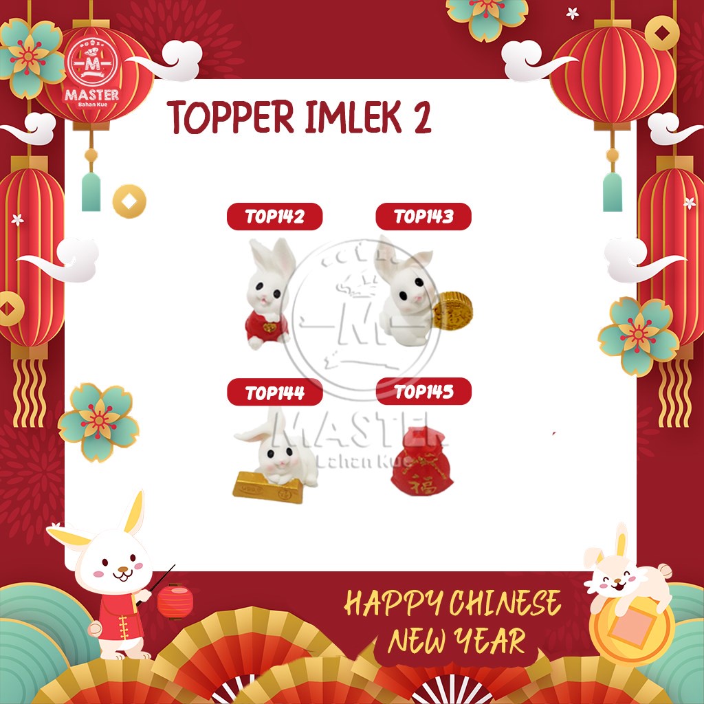 Jual Topper Cake Imlek / Topper Figure / Hiasan Kue Imlek Part 2 [1 Pcs ...