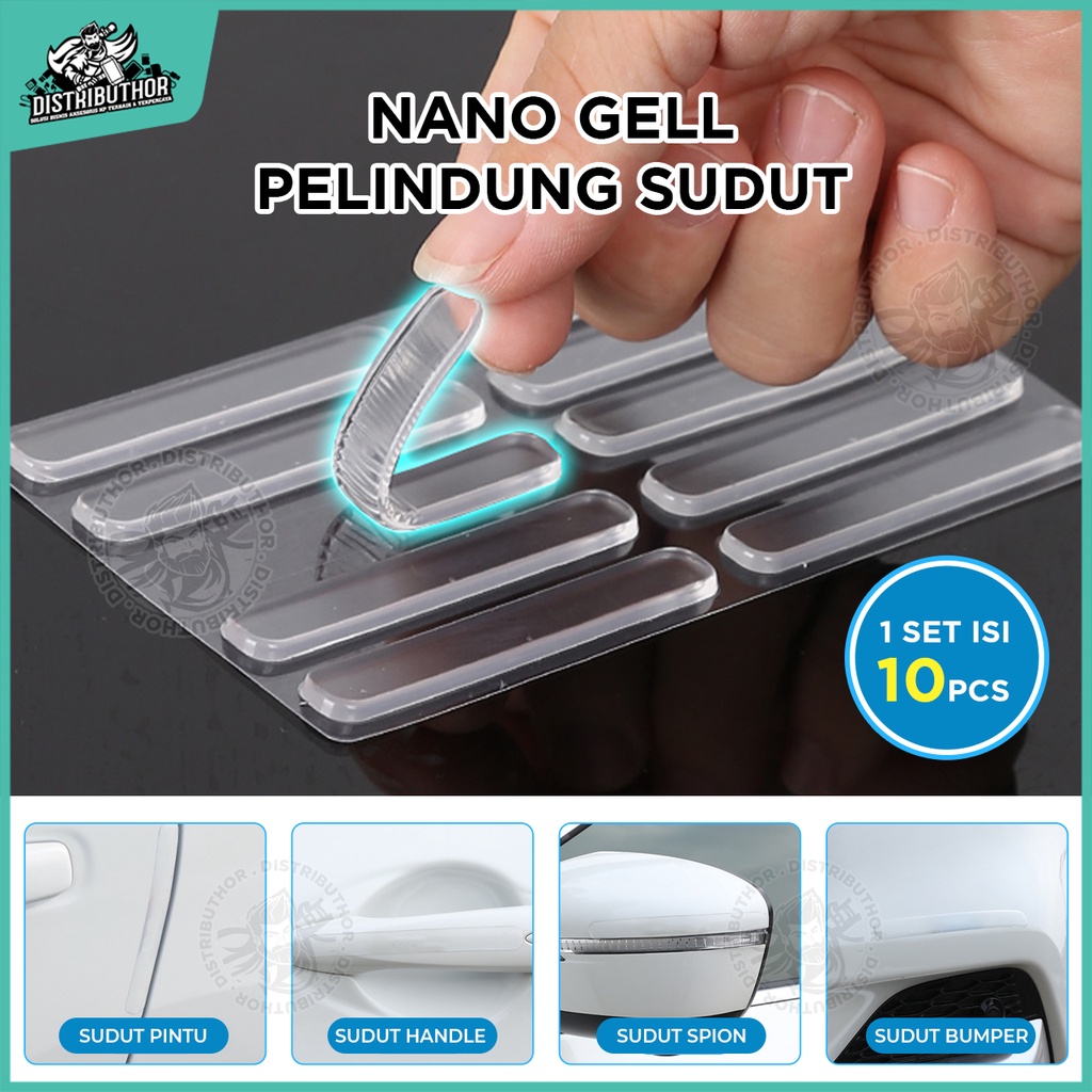 Jual Karet Pelindung Pintu Mobil Car Door Handle Protector Stiker ...