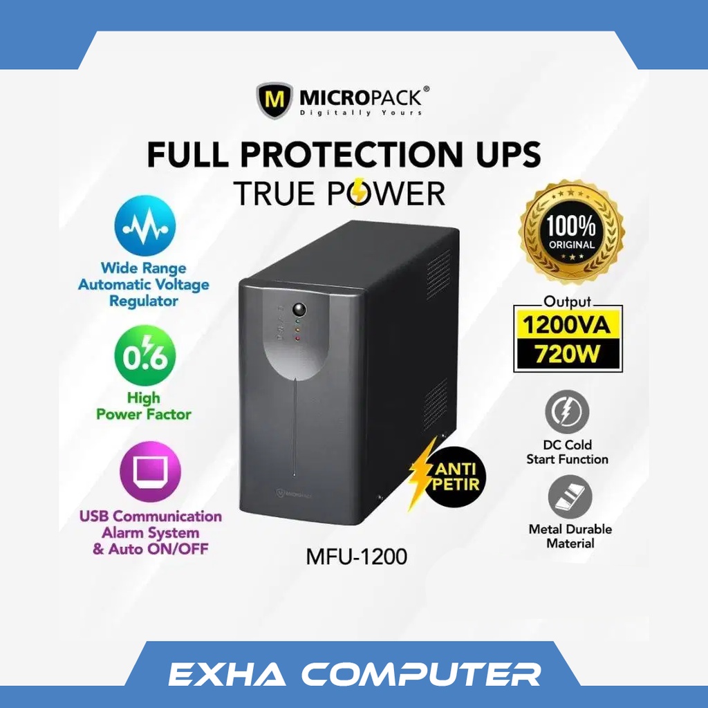 Jual UPS 1200V Micropack MFU-1200 | Shopee Indonesia