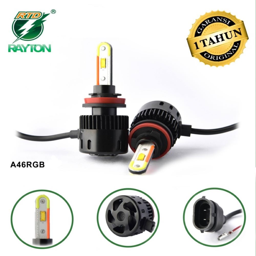 Jual RTD RAYTON LAMPU LED OTOMOTIF MOBIL SERI A46-H11 POWER 28 ORIGINAL | Shopee Indonesia