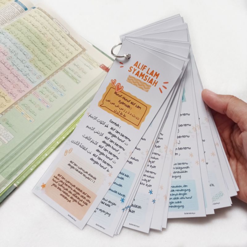 Jual FLASH CARD HUKUM TAJWID | Shopee Indonesia