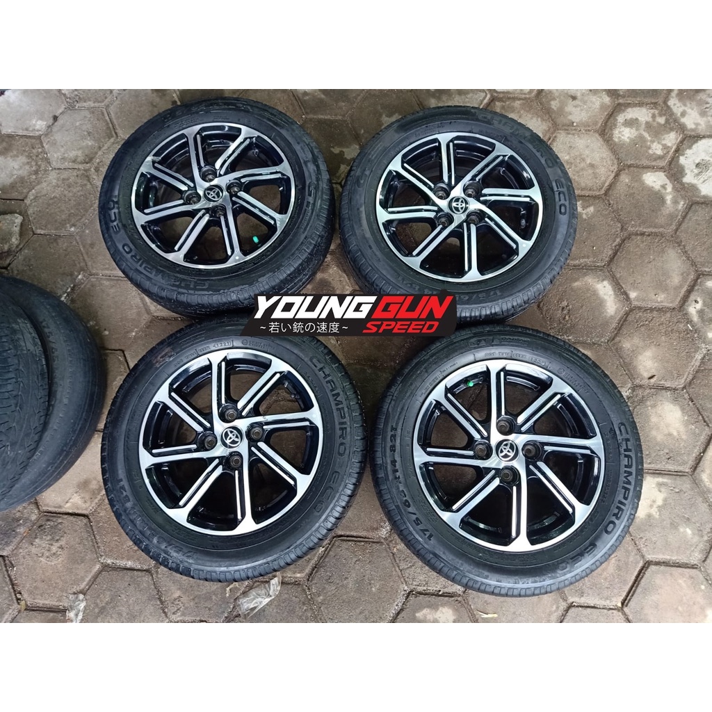 Jual Velg Mobil Bekas Ring 14 Oem CALYA / AGYA Copotan R14x5 Pcd 4x100 Seken Mobil SIGRA AYLA ...