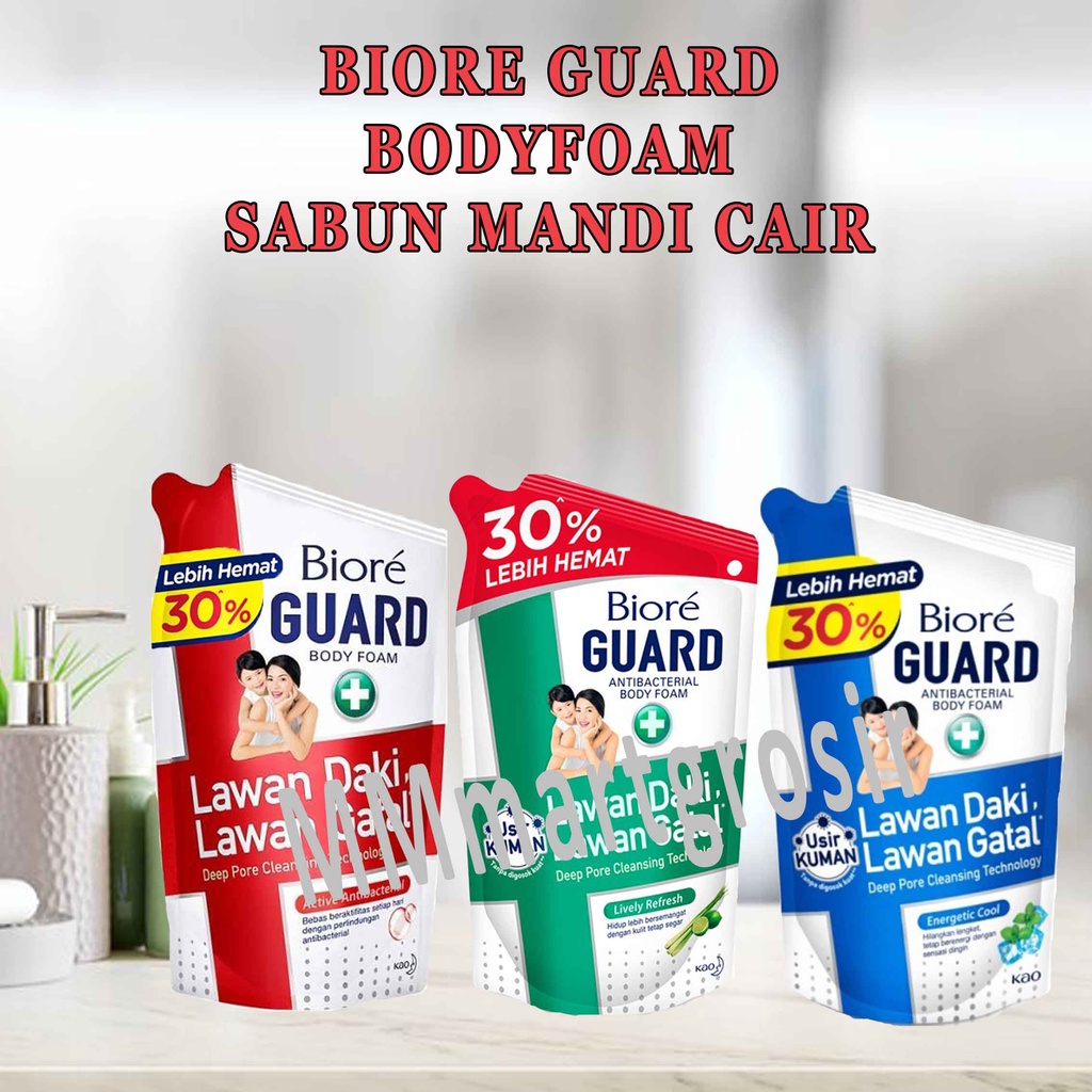 Jual BIORE Guard / Sabun Mandi Cair / Biore Body Foam / 800ml | Shopee Indonesia