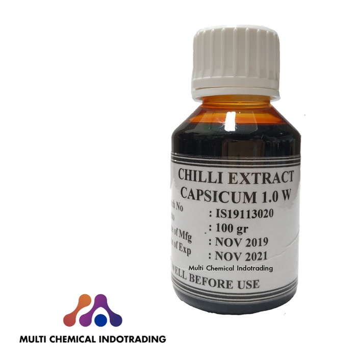 Jual CAPSICUM OLERESIN - EKSTRAK CABAI / CABE 1JT SHU WATER SOLUBLE ...