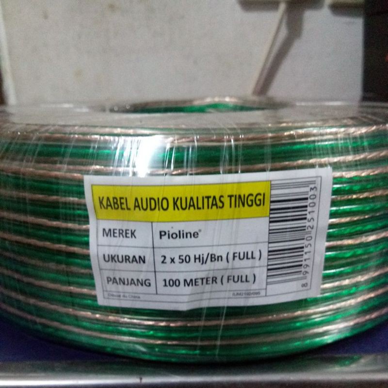 Jual Kabel Speaker Kabel Audio Kabel Listrik Kabel Transparan 2x50 ...