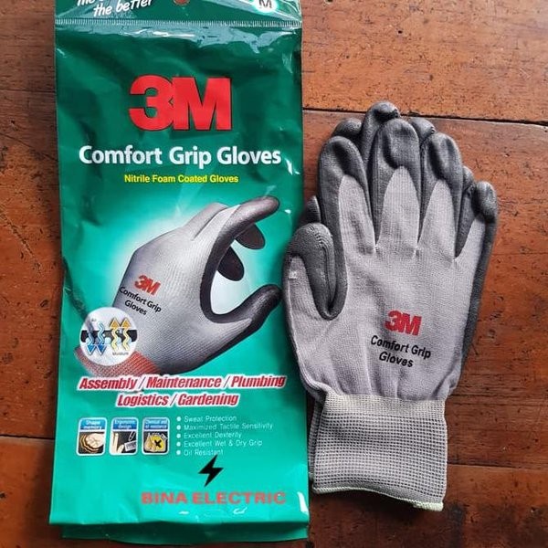 Jual Sarung Tangan Safety 3M Comfort Grip | Shopee Indonesia