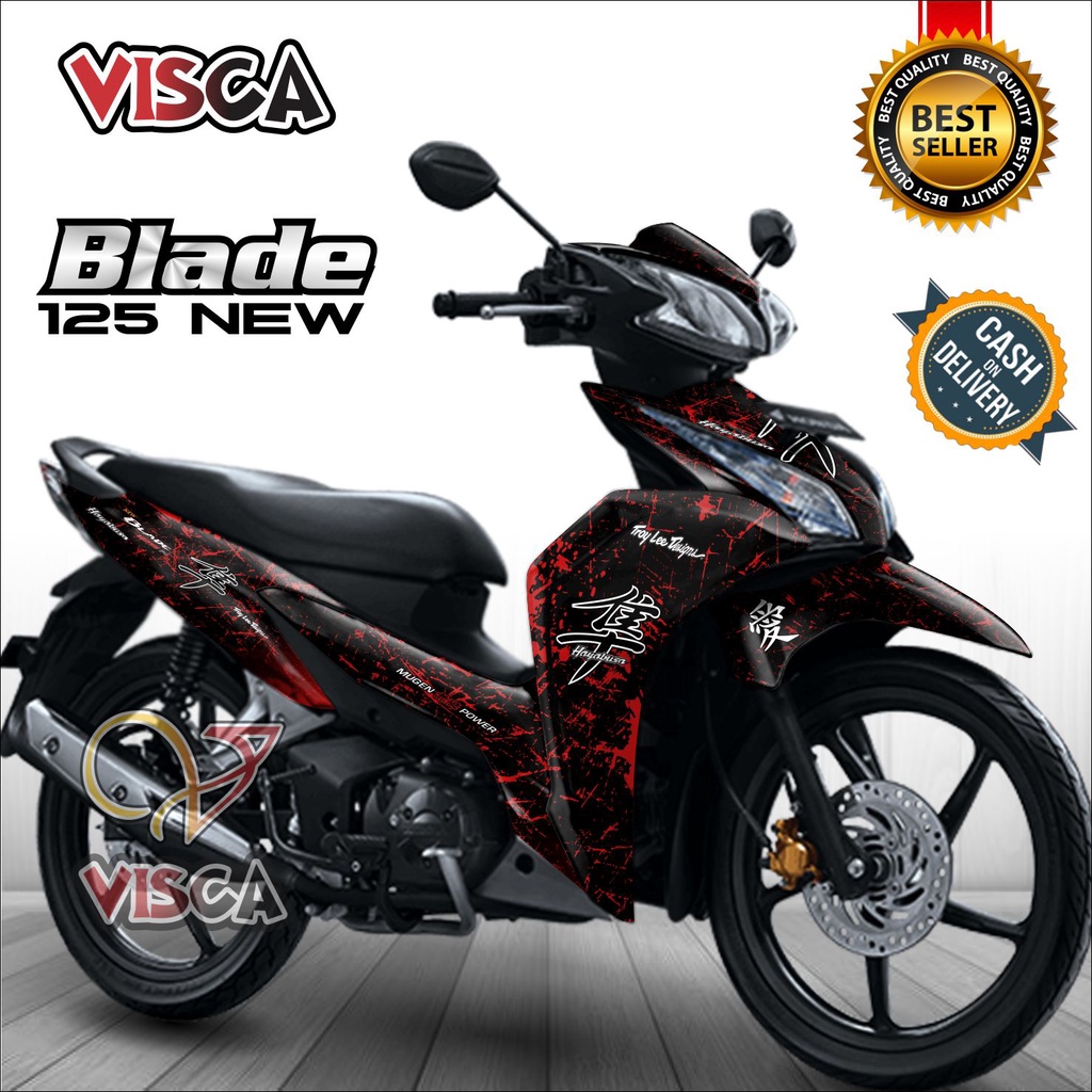 Jual Decal Blade 125 New Decal Blade New 125 Stiker Blade 125 New Full ...