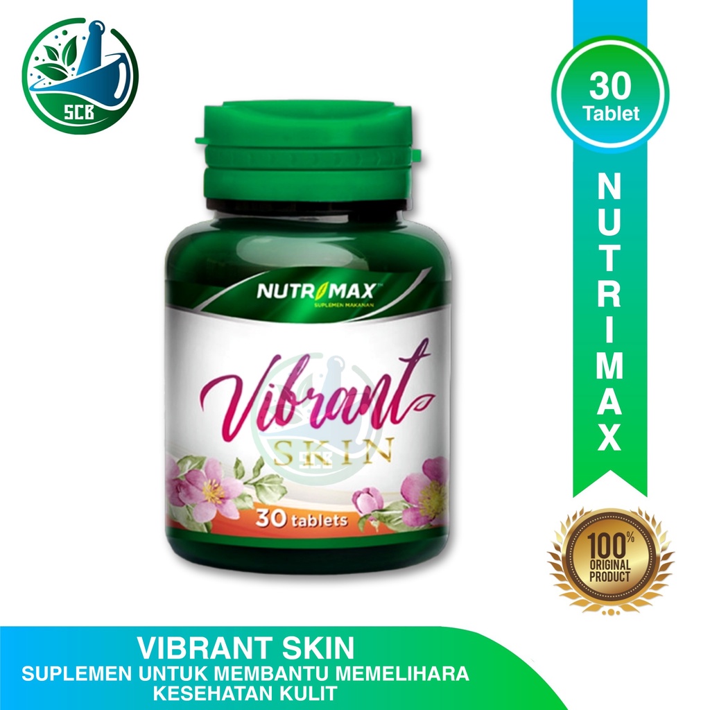 Jual Nutrimax Vibrant Skin 30 Tablet - Untuk Kesehatan Kulit | Shopee ...