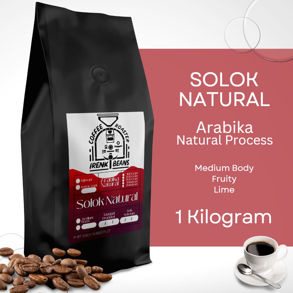 Jual KopI Arabica Solok Radjo Natural 1000g Biji Bubuk | Shopee Indonesia