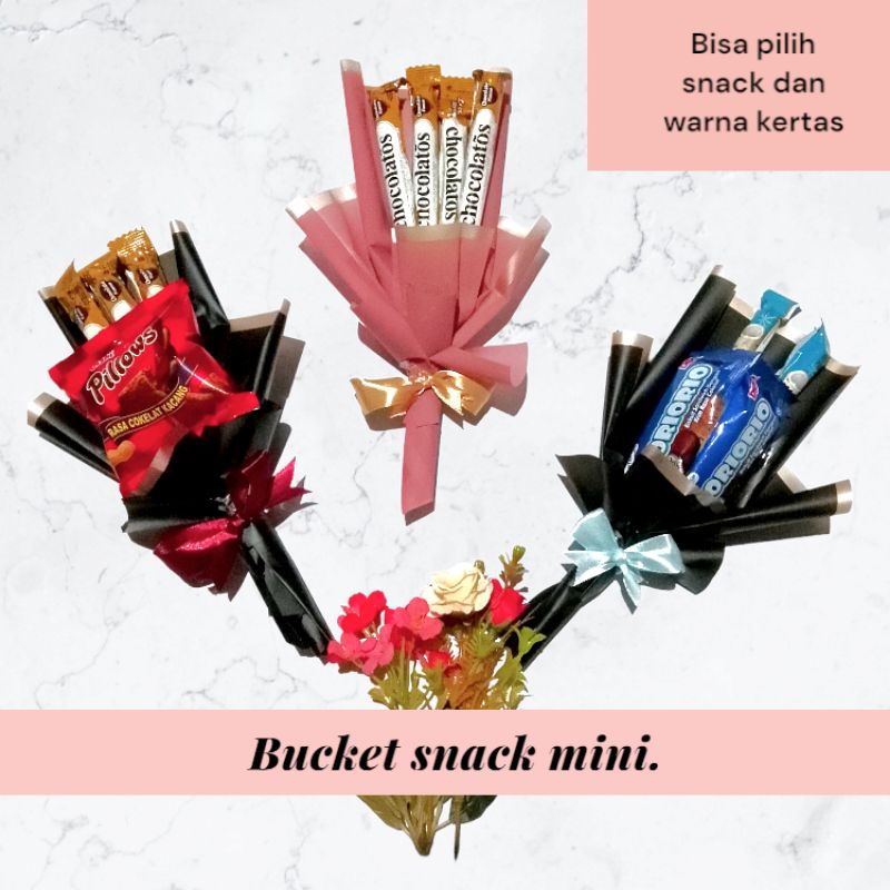 Jual Bucket snack/bucket suvenir/buket snack ulang tahun/buket murah ...