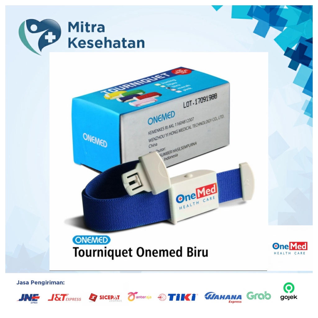 Jual tourniquet Onemed / Torniket Onehealth / Alat Penjepit Aliran ...