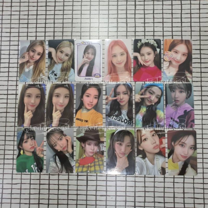 Jual [ BACA DESKRIPSI ]WEEEKLY PHOTOCARD PC BROADCAST ATC ONLINE ATTENDANCE WE CAN WE ARE WE ...