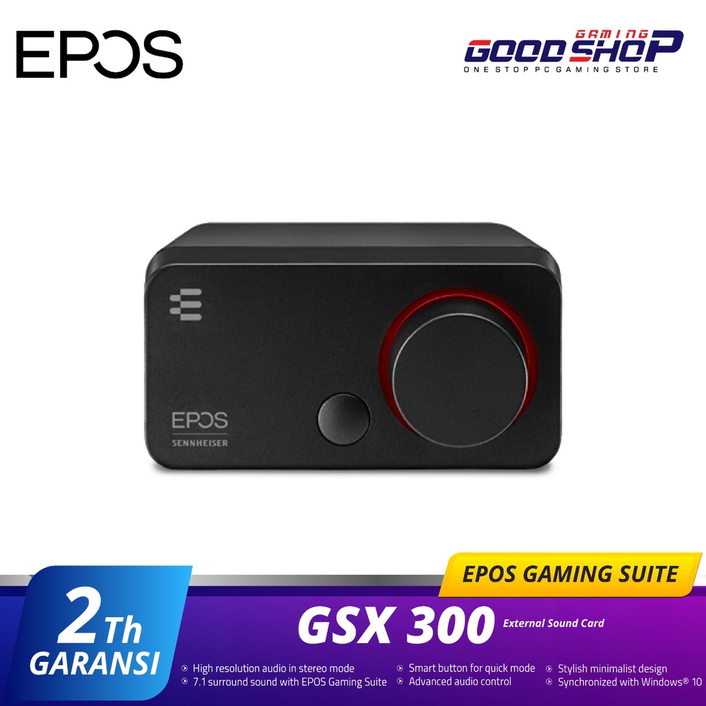 Jual Epos GSX 300 - External Sound Card | Shopee Indonesia