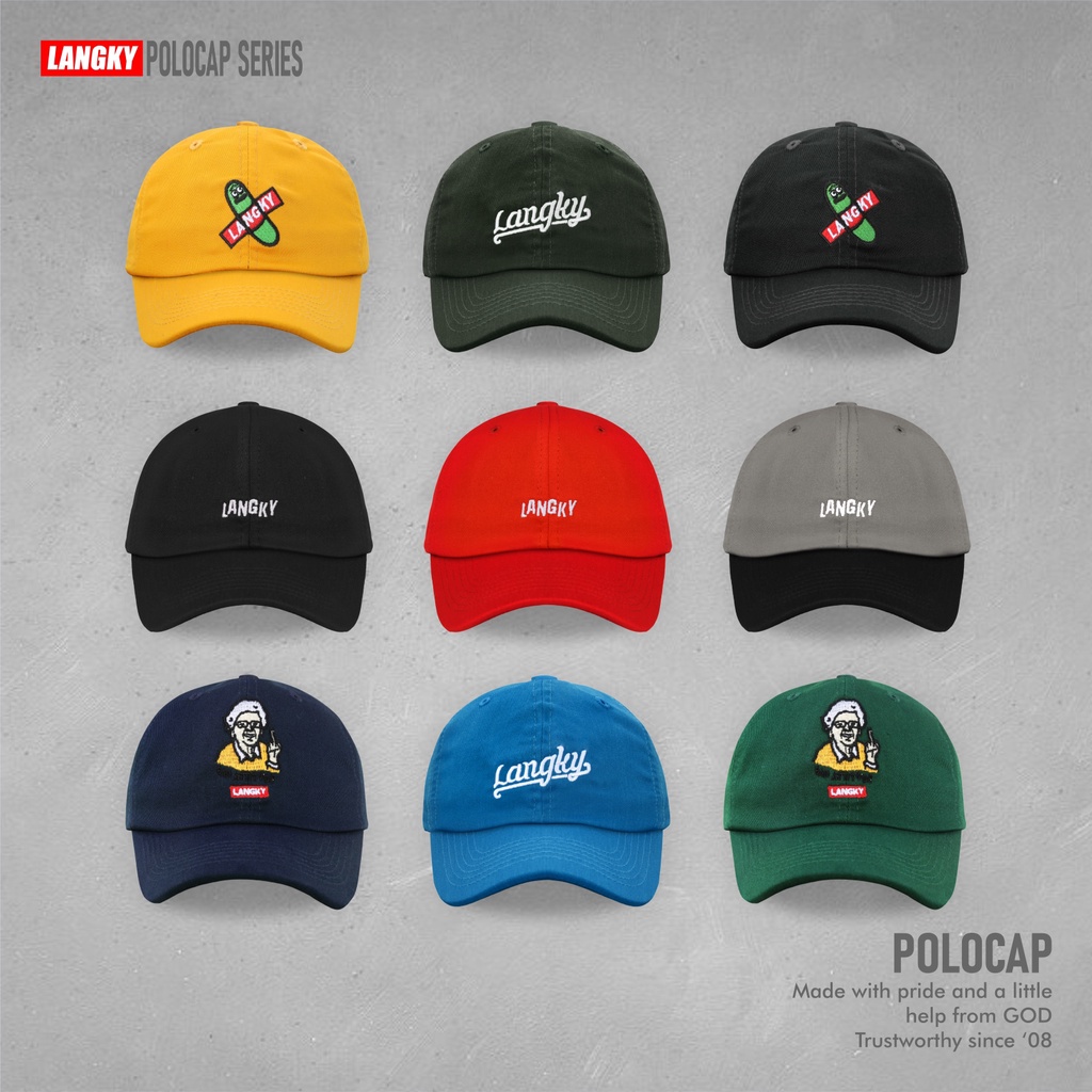 Jual Langky Hat Topi Baseball Polo Cap OKPL Medio Original Distro ...