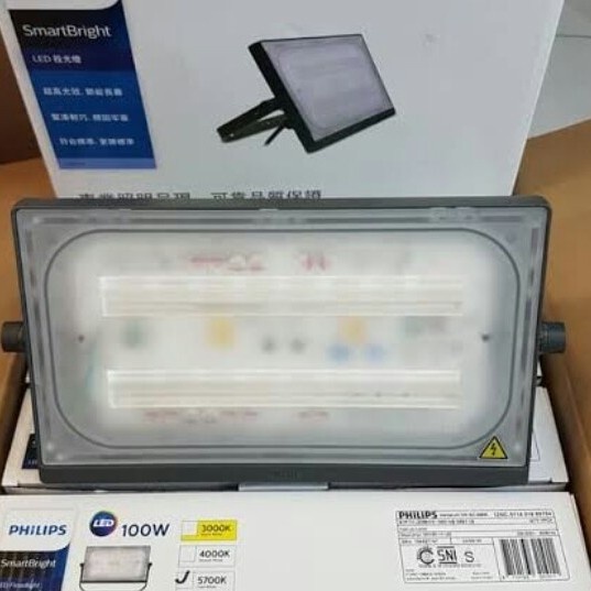 Jual lampu sorot LED philips 100 watt type BVP 174 | Shopee Indonesia
