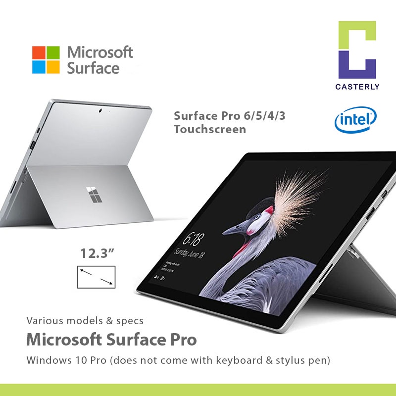 Jual microsoft surface pro core i5/i7 12 inch touch screen tablet pc ...