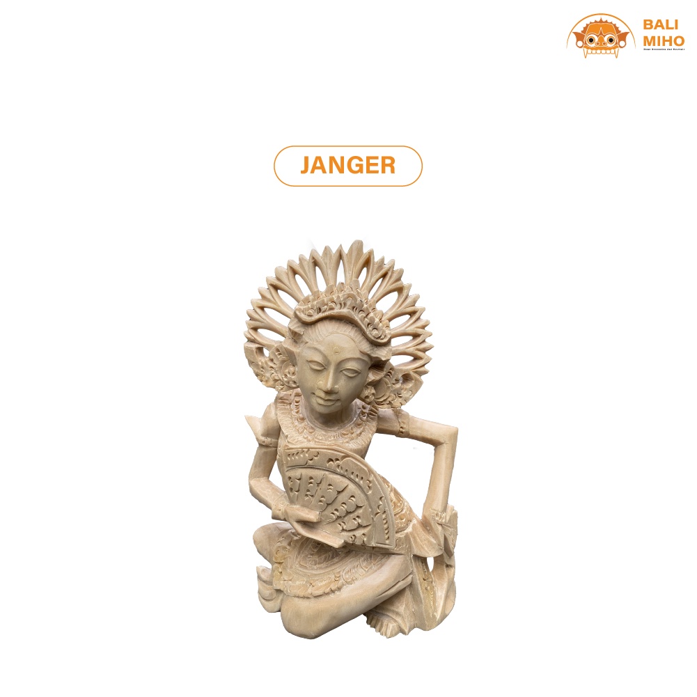 Jual Patung Janger Kecak 20 cm - Patung Janger Bali - Patung Janger ...