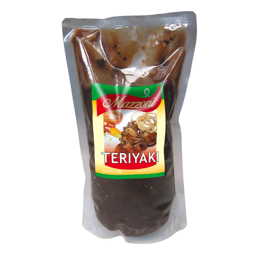 Jual Mazzoni Teriyaki Sauce 1 Kg – Saus Teriyaki 1Kg | Shopee Indonesia