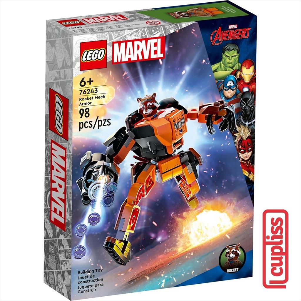 Jual LEGO Original Superheroes 76243 Rocket Mech Armor Cupliss KG ...