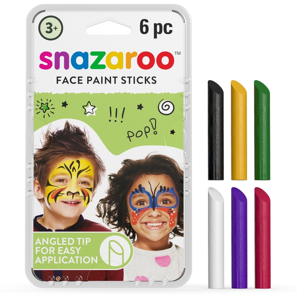 Jual Snazaroo Face & Body Painting Sticks Cat Wajah Tubuh Non-Toxic ...