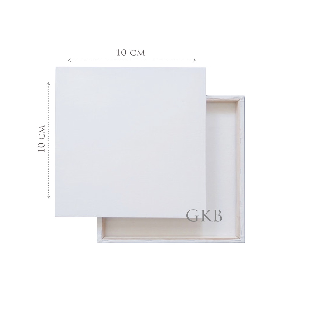 Jual Kanvas Lukis 10x10 cm || Canvas Board | Shopee Indonesia