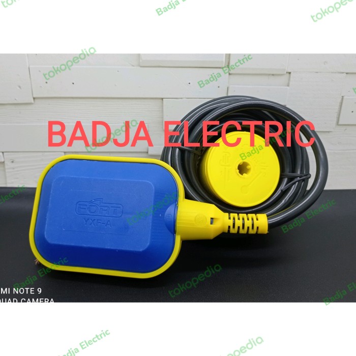 Jual Otomatis Pompa Celup / Float Switch / Radar 2m FORT type YXF-2 ...
