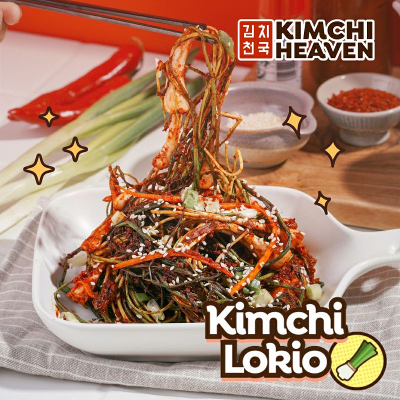 Jual kimchi Lokio / Lengkio 600g Banchan Sidedish Korea Makanan Korea ...