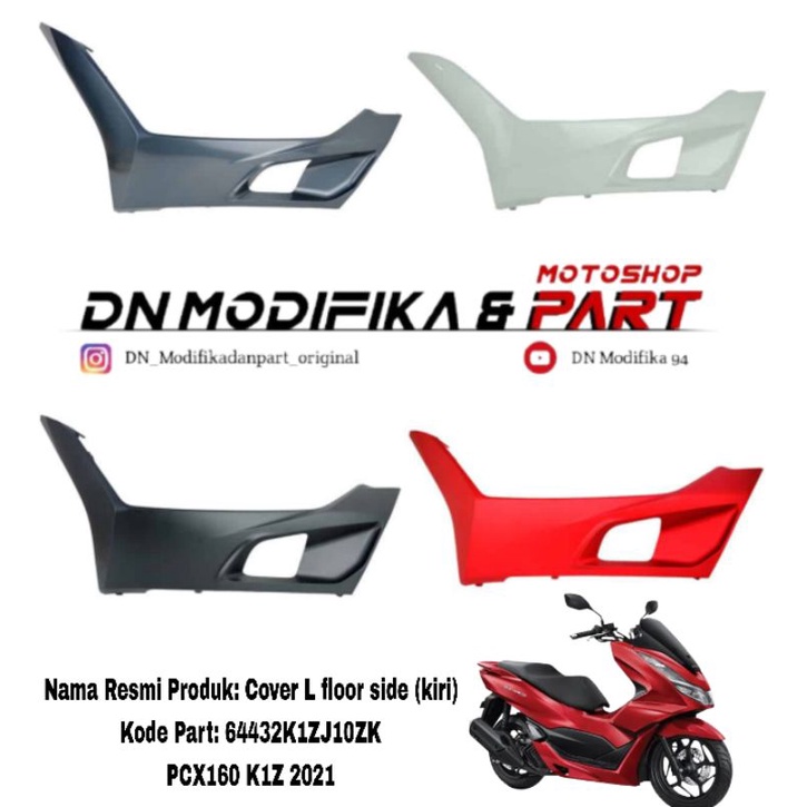 Jual UNDER SIDE PCX 160 K1Z KIRI DAN KANAN 2021-2022 COVER L OR R FLOOR ...