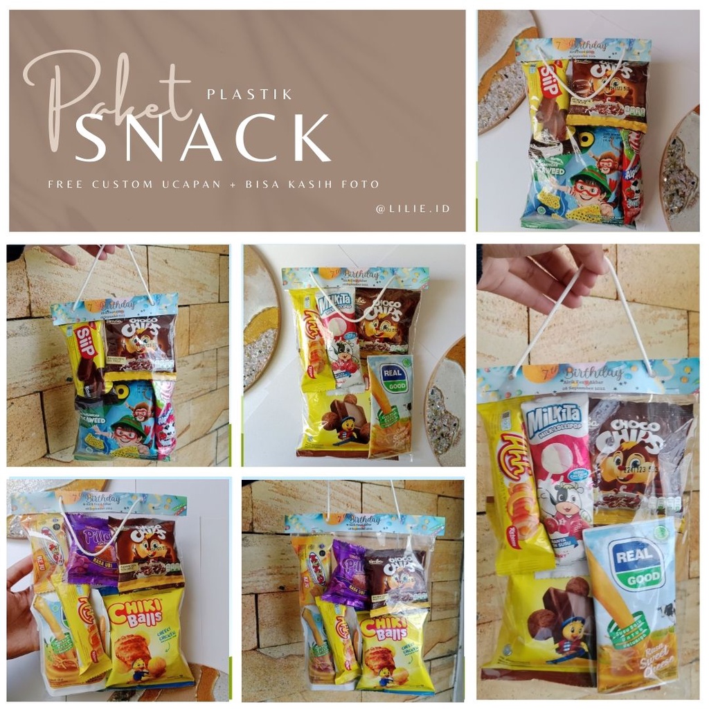 Jual Bingkisan Paket Snack Ulang Tahun Murah Mulai 4000 an/Hampers ...