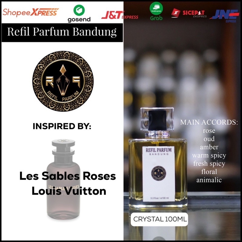 Jual Refil Parfum Inspired By LV Les Sables Rose 35ml - 120ml | Shopee ...