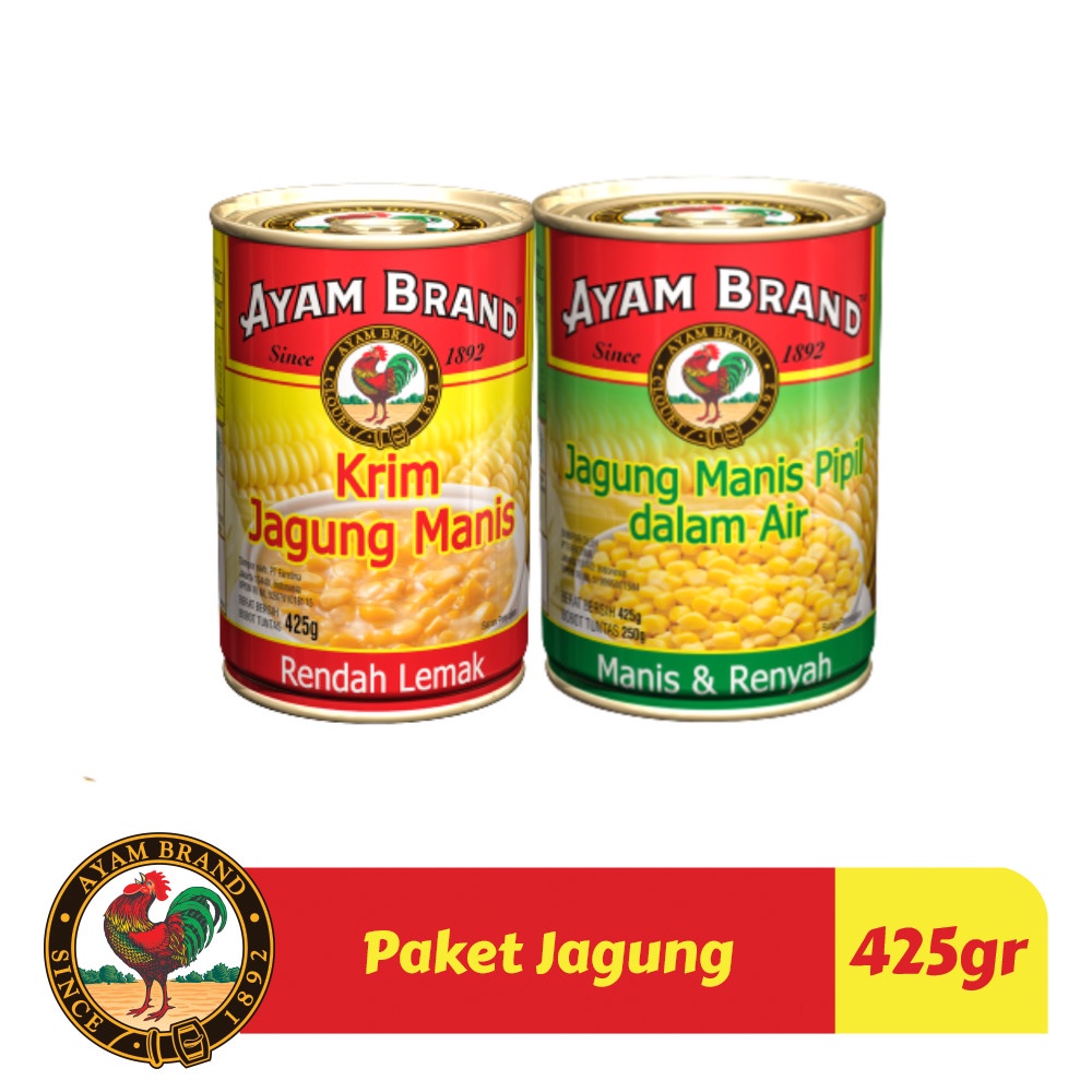 Jual Ayam Brand - Paket Jagung Kaleng 425gr | Shopee Indonesia