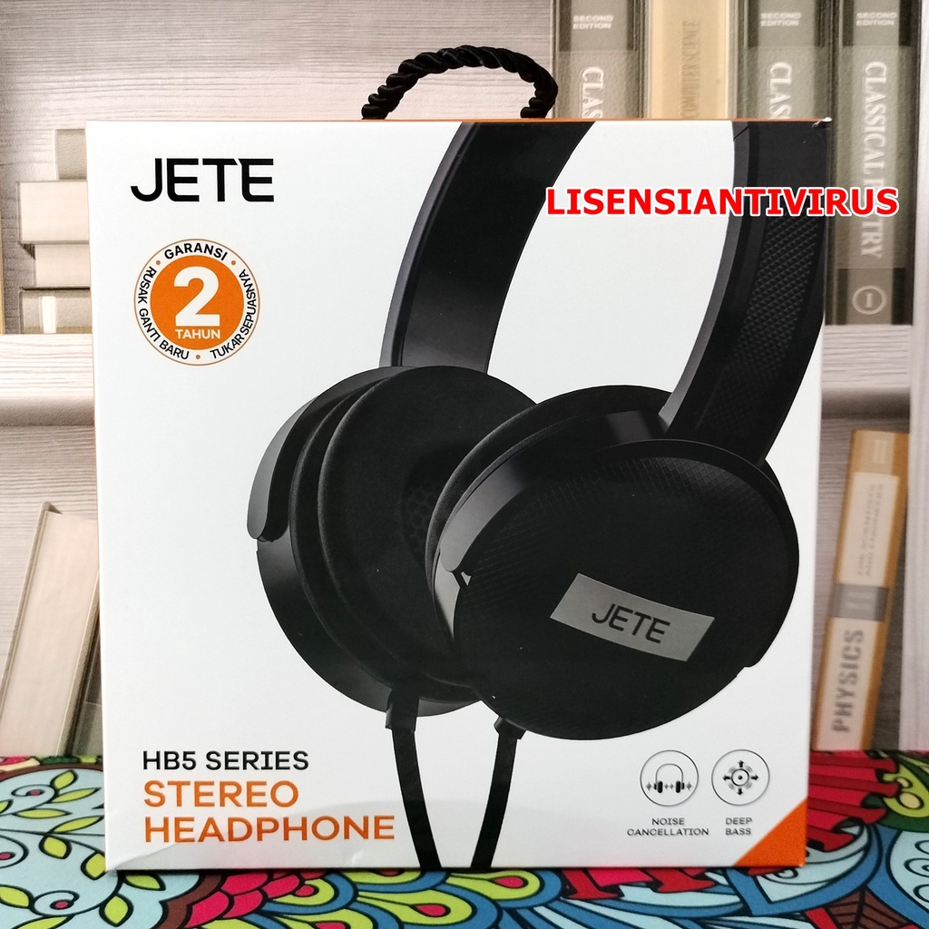 Jual Headset Jete HB5 Headset Gaming Headphone Powerfull bass Bulit In ...