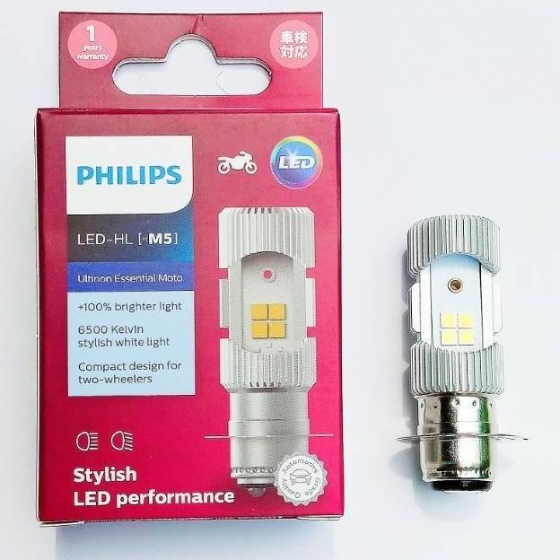 Jual Philips Ultinon Essential Moto LED M5 H6 Kaki1 Putih Lampu Motor ...