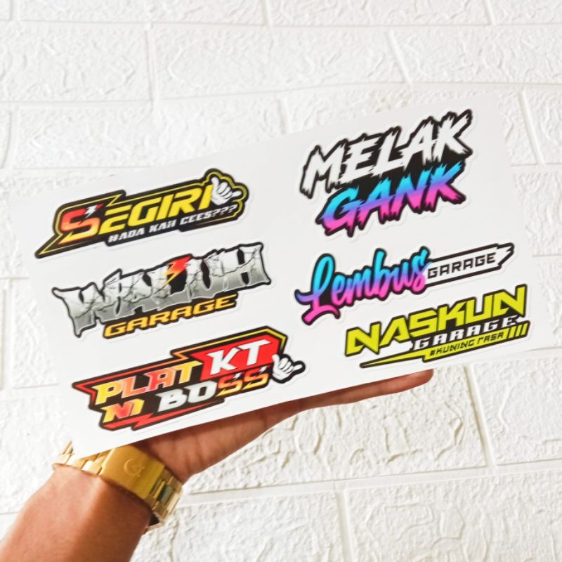 Jual STIKER SET PACK STICKER VIRAL KEREN | Shopee Indonesia