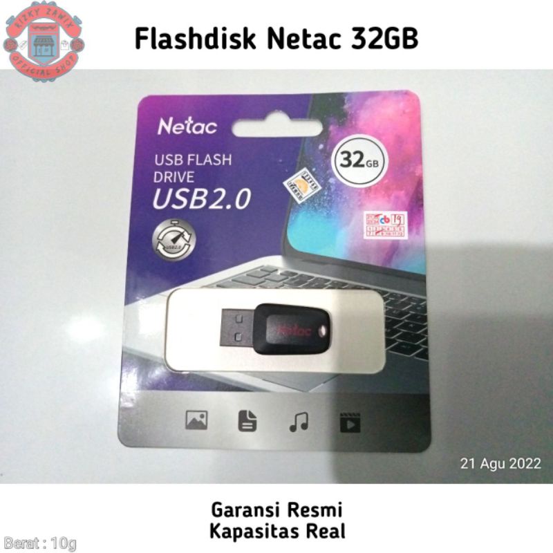 Jual Flashdisk Netac U197 32GB USB 2.0 Flash Disk Drive Asli Original ...