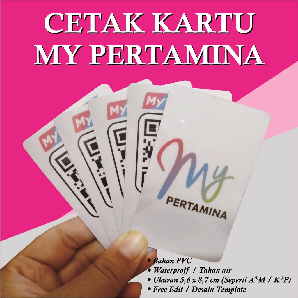 Jual Kartu My Pertamina Custom/Template | Shopee Indonesia