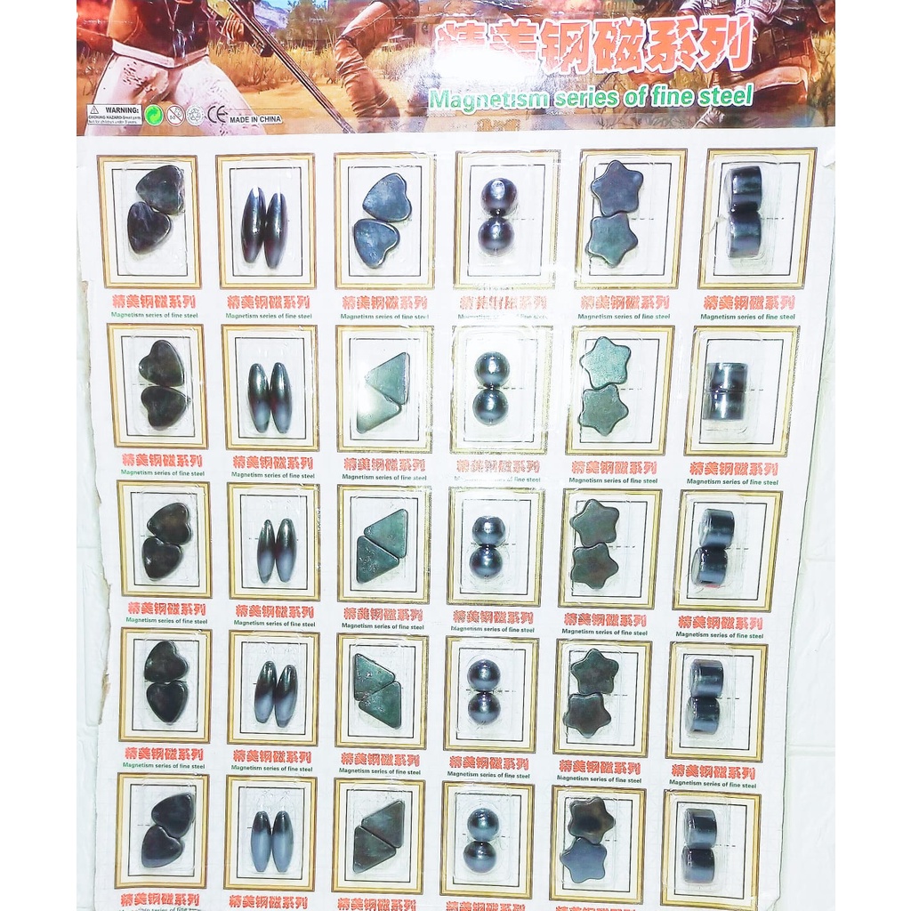 Jual MAGNET MAINAN/MAGNET EDUKASI ANAK/ MAGNET CAMPUR/MIX(1 SET ISI ...