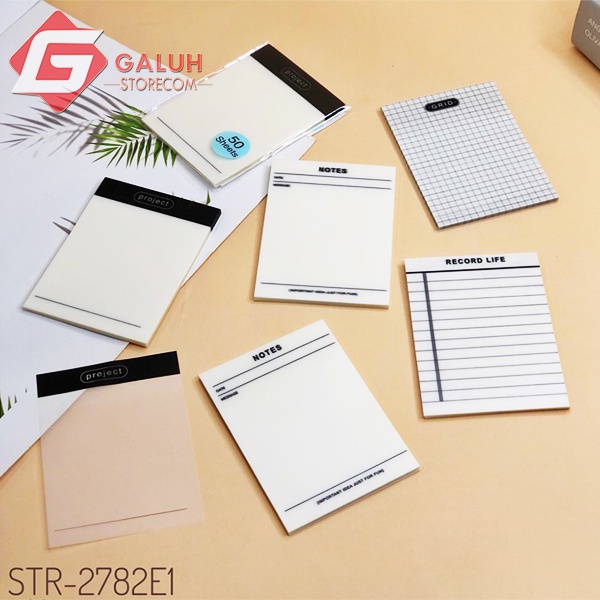 Jual Sticky Notes Transparant / Memo Tempel | Shopee Indonesia